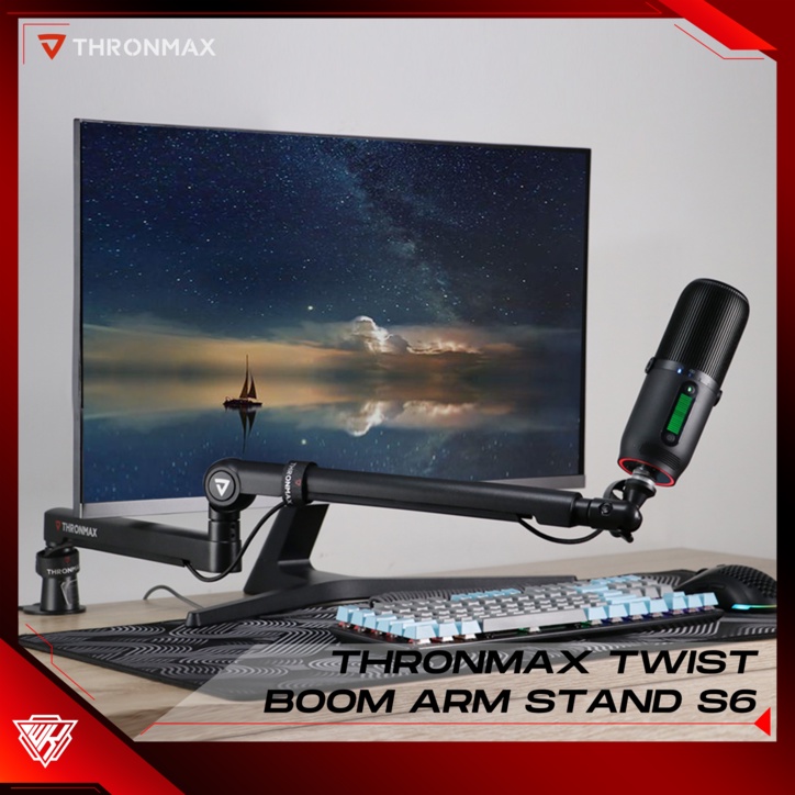 Jual Thronmax Twist Boom Arm Stand S6 | Shopee Indonesia