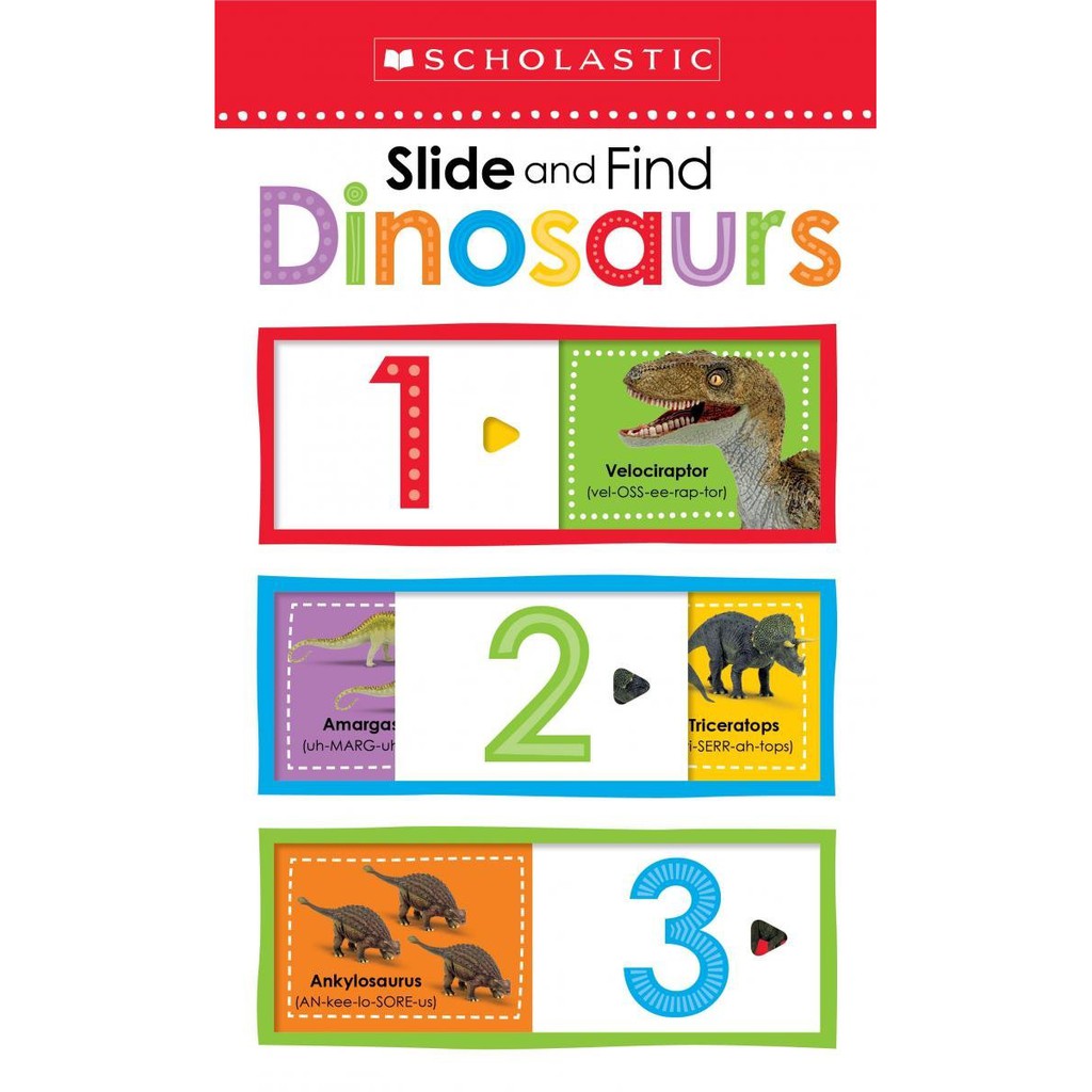 Jual Slide and Find Dinosaurs From Scholastic Early Learners comes a ...
