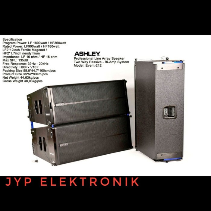 Jual SPEAKER LINE ARRAY ASHLEY EVENT 212 / EVENT212 / EVENT-212 ...