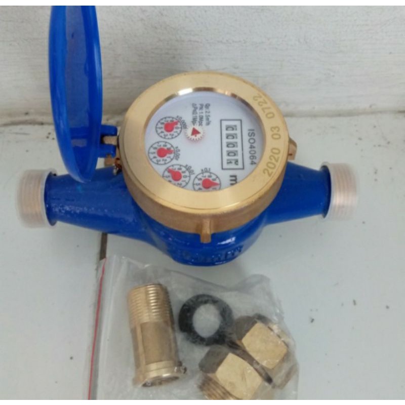 Jual METERAN AIR/ WETER METER UK 1-1/2 " INCH | Shopee Indonesia