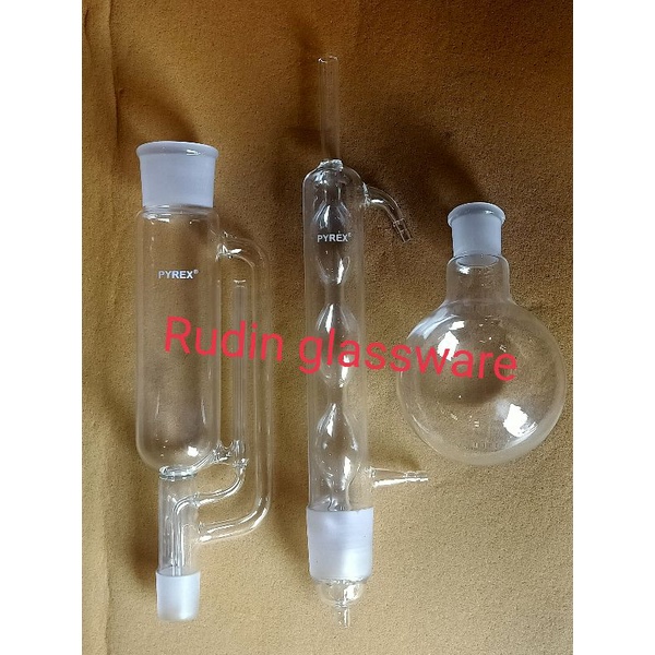 Jual soxhlet extractor 250ml pyrex | Shopee Indonesia