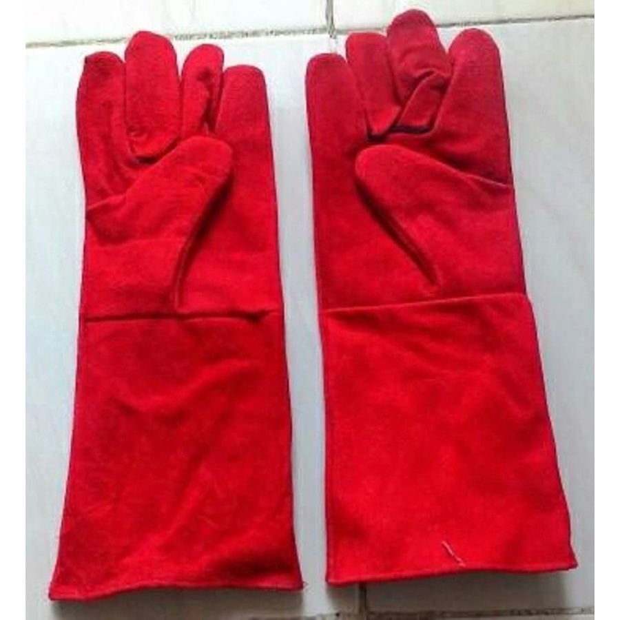 Jual Sarung Tangan Las Kulit 16 inch | Shopee Indonesia