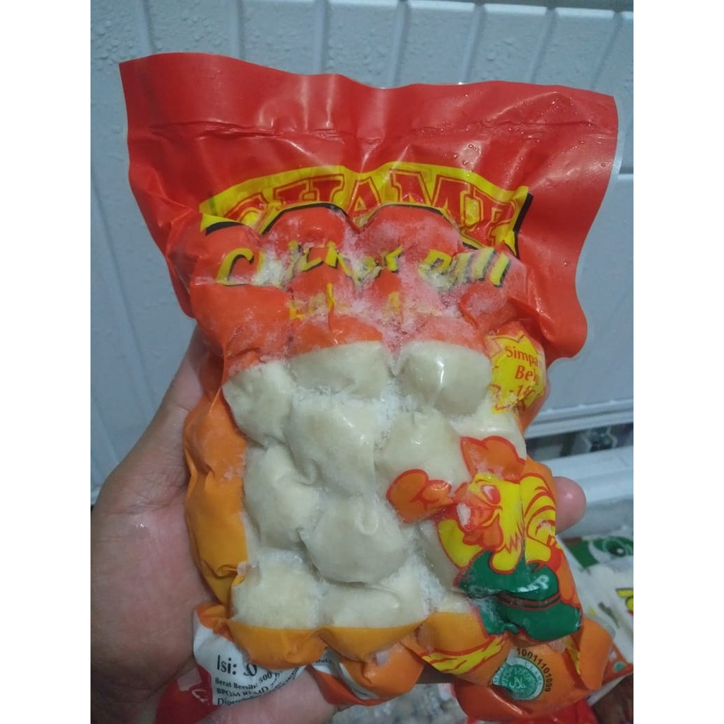 Jual Bakso Ayam CHAMP 500 gr / isi 50 butir / champ / frozen food ...