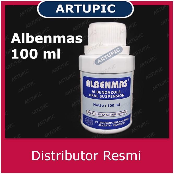 Jual Khij | Albenmas 100 Ml Obat Cacing Hewan Larva Telur Cacing Cacing ...