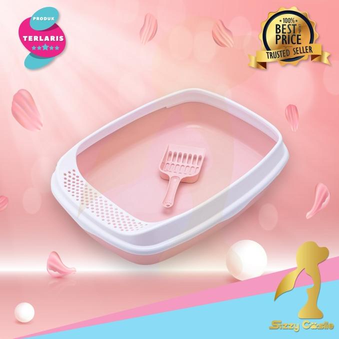 Jual Tempat Pasir Kucing/Anjing Litter Box Sand Toilet - Hijau Muda ...