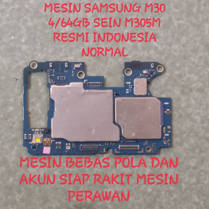 Jual mesin samsung m30 normal mesin samsung m30 4/64gb normal mesin ...