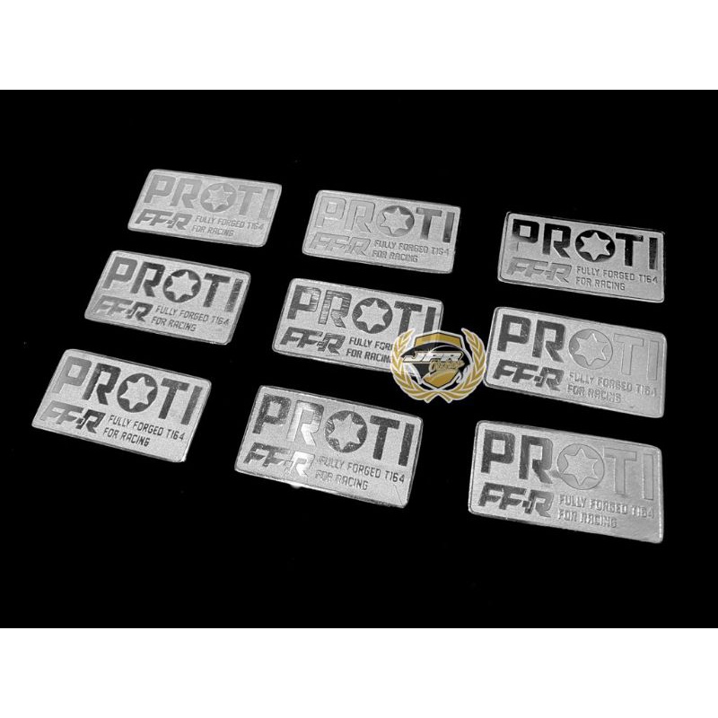 Jual emblem cover sensor Vario macam" pilihan desain (Ohlins,HRC,protie ...