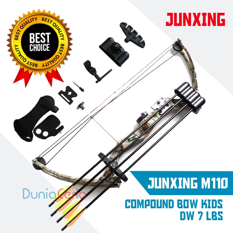Jual Busur Panah Anak Junxing M110 Busur Compound + Arrow | Shopee ...