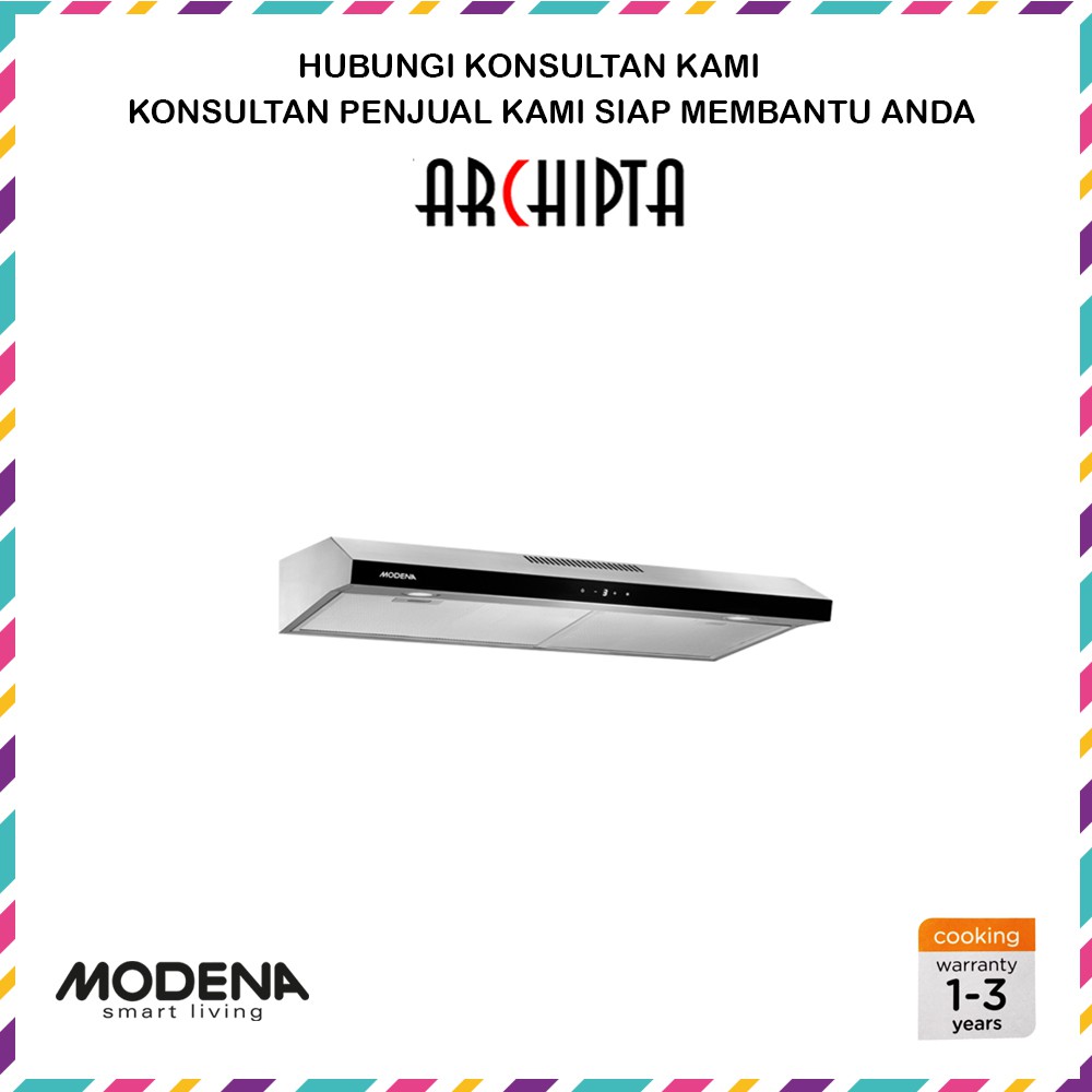 Jual Modena - Tudung Penghisap Asap Dapur SLIM COOKER HOOD Moderno RX 7632 AX 2725 | Shopee ...