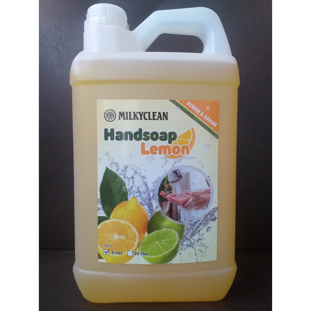 Jual HANDSOAP LEMON 5 LITER | Shopee Indonesia