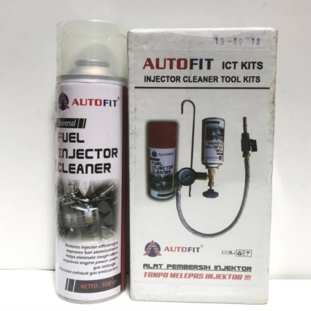 Jual Alat Pembersih Injektor Mobil ICT + Injektor Cleaner 500 ml 1 Box ...