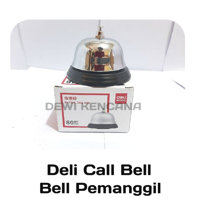 Jual Bell Meja Kasir / Resepsionis / Front Desk Bell Hotel/Restoran ...
