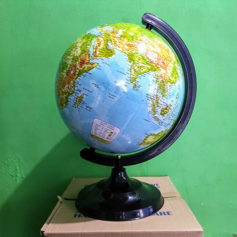Jual Globe Bola Dunia diameter 30cm frame plastik | Shopee Indonesia