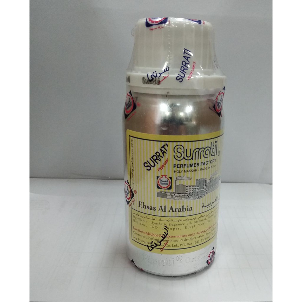 Jual EHSAS AL ARABIA BY SURRATI KEMASAN SEGEL ORI 100 GRAM. ASLI ...