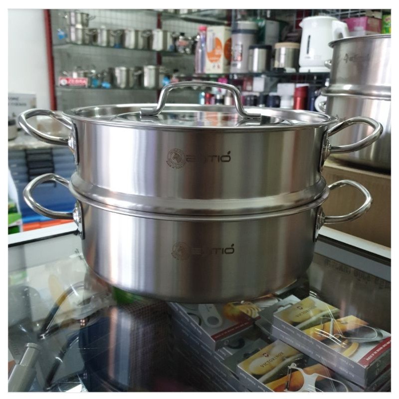 Jual 171301 Steamer, Functional Pot Zebra Estio Pro D26x9cm, SUS 304 ...