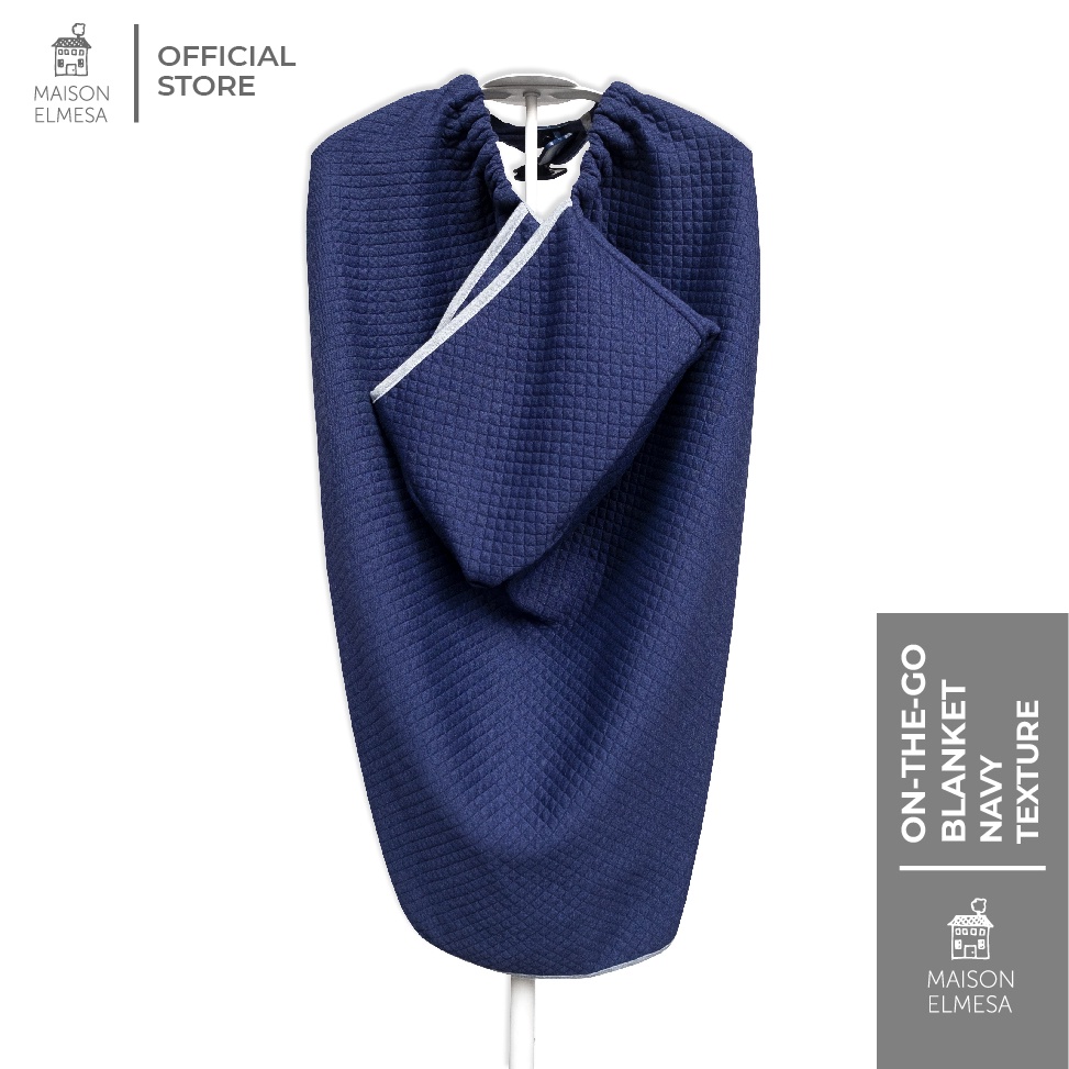 Jual [BEST SELLER] MAISON ELMESA On The Go Blanket Cotton Texture ...