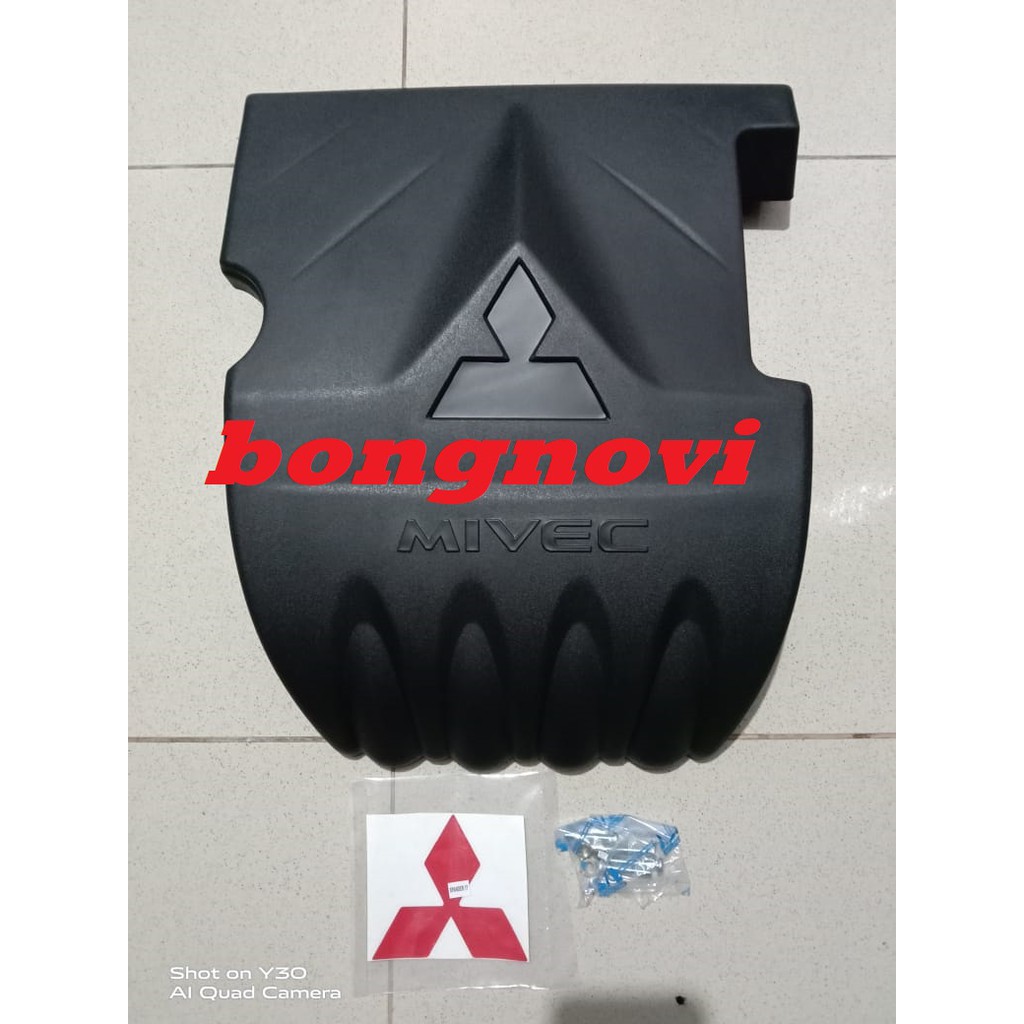 Jual Cover Tutup Mesin Engine Cover Xpander hitam Jsl | Shopee Indonesia