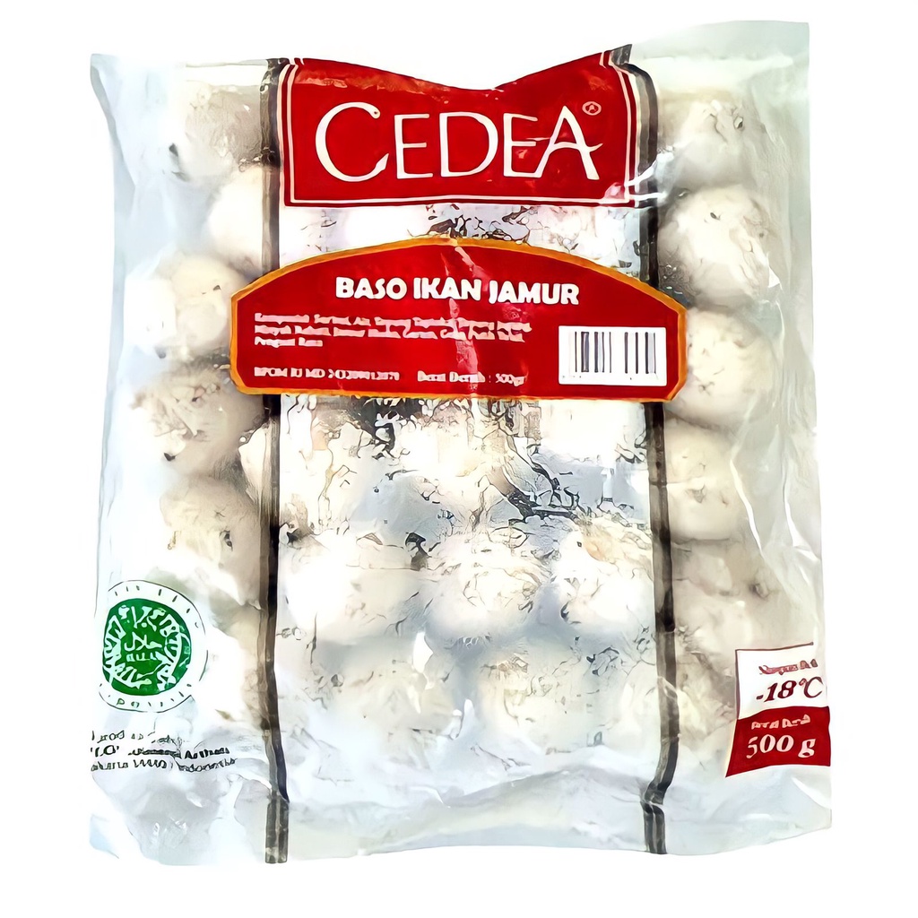 Jual Cedea Frozen Food / Cedea Baso Ikan Jamur [500 gr] | Shopee Indonesia