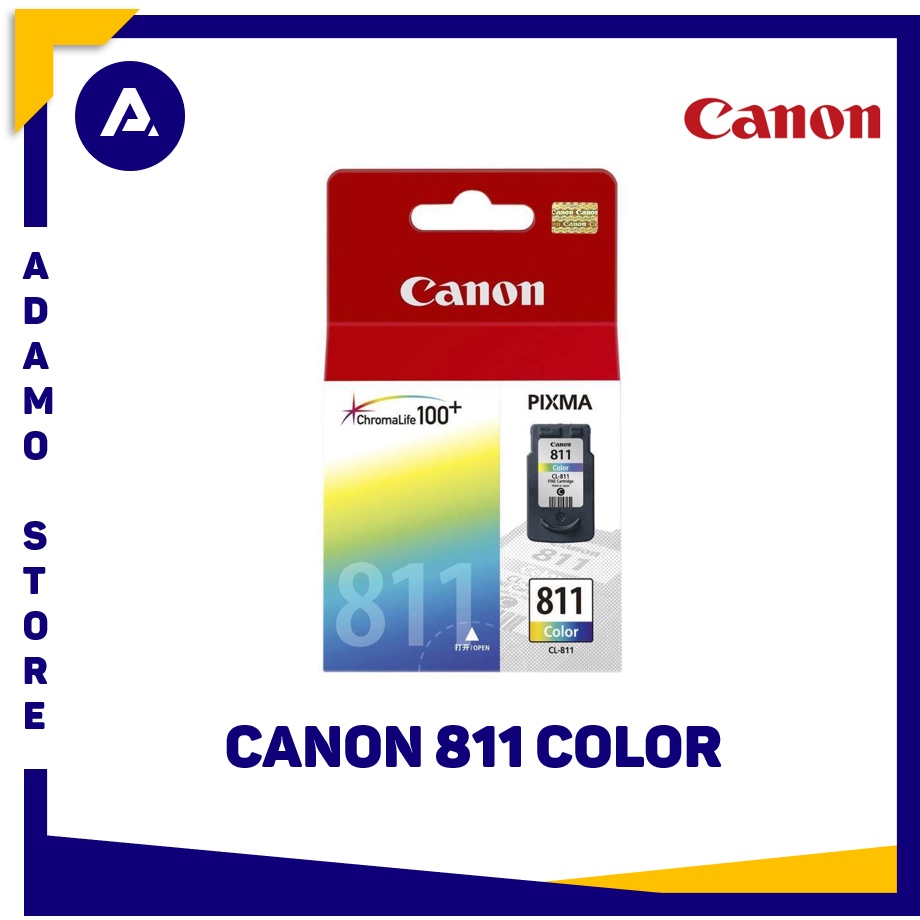 Jual Tinta Canon 811 Color Original Cartridge CL-811 | Shopee Indonesia