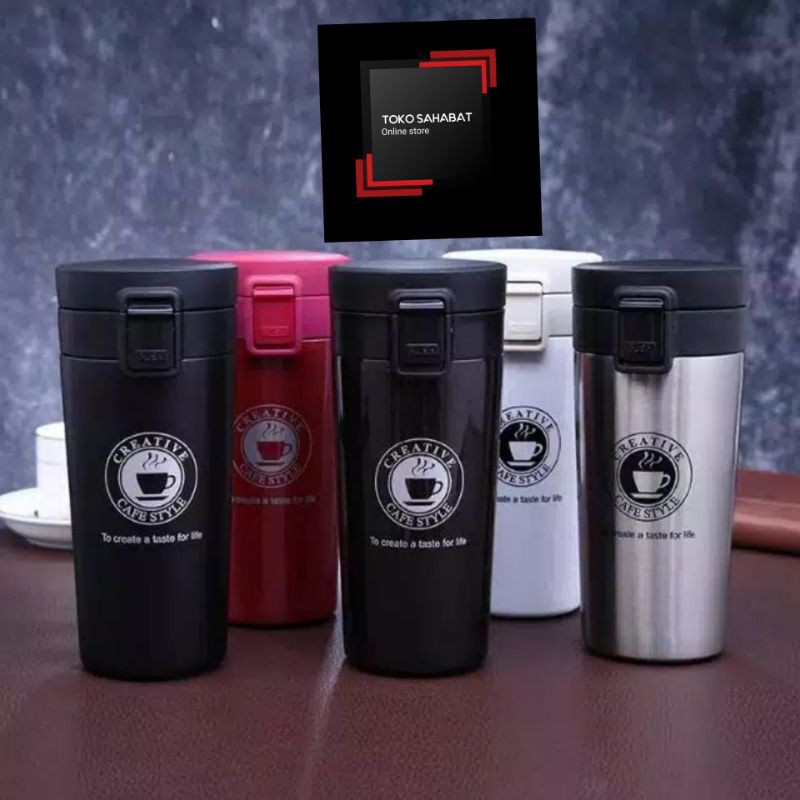 Jual TERMOS KOPI/TRAVEL MUG COFFEE TAHAN AIR PANAS DAN DINGIN | Shopee ...