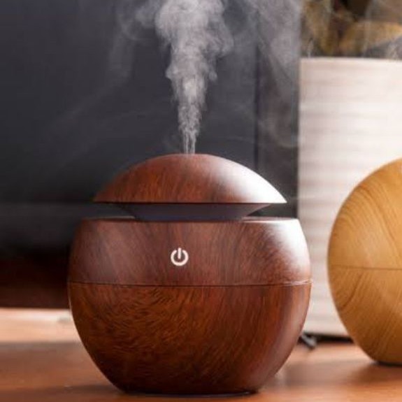 Jual Air Humidifier Difusser Essential oil Aromatherapy Desain Kayu usb ...