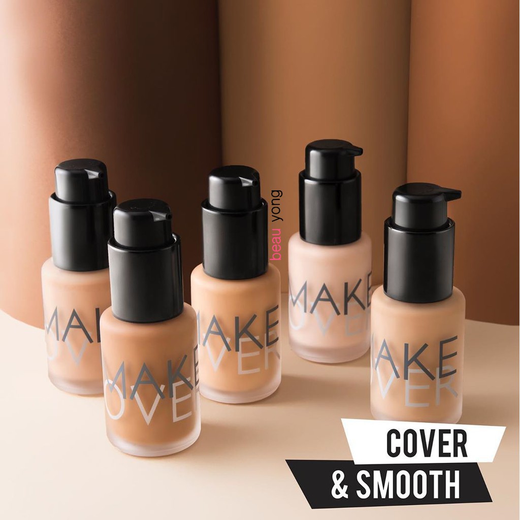 Jual MAKE OVER Ultra Cover Liquid Matt Foundation [MAKEOVER] | Shopee ...