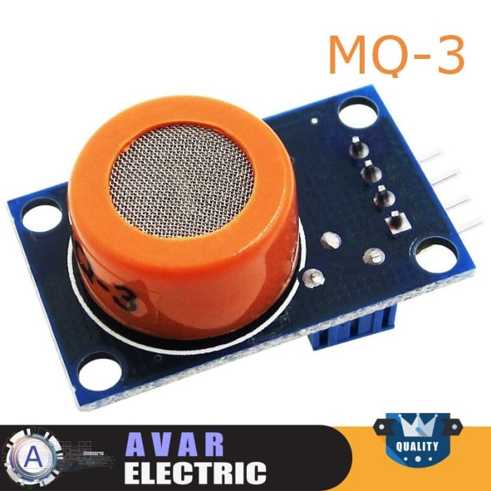 Jual Sensor Gas MQ-3 Alcohol Breath Module MQ3 Alkohol Etanol | Shopee ...