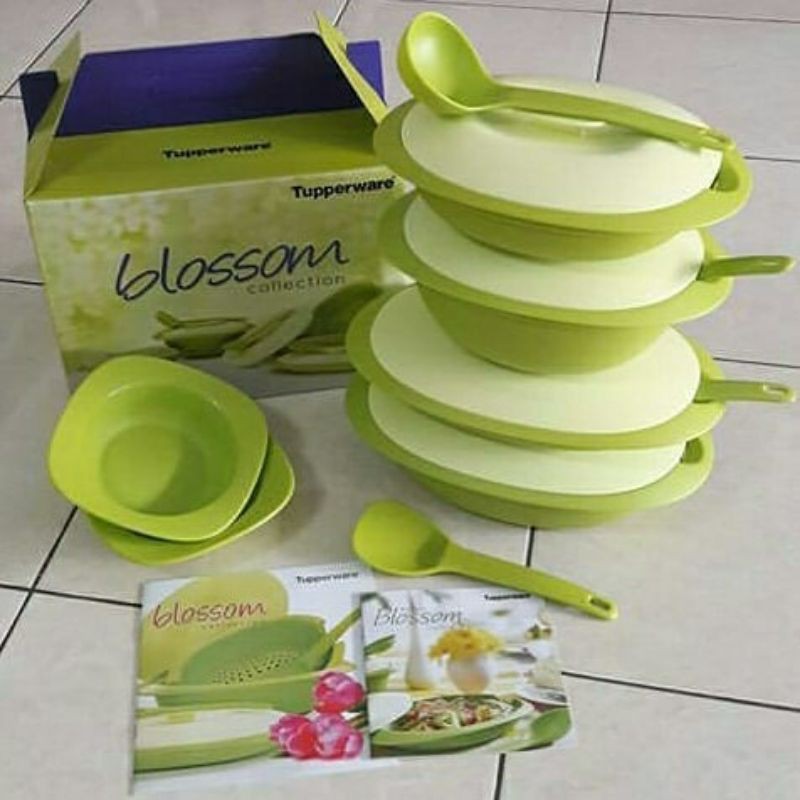 Jual Blossom Collection tupperware / wadah makanan tuperware | Shopee ...