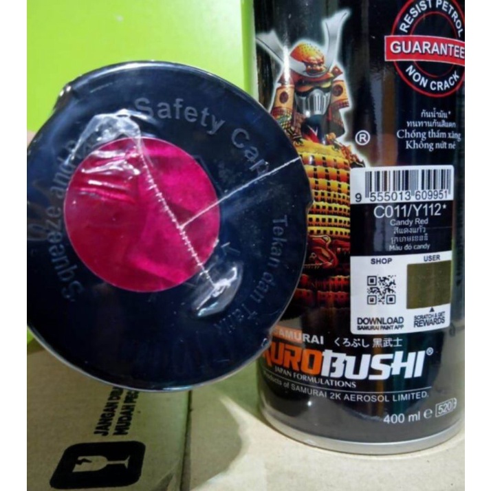 Jual Pilok Pilox Cat Semprot Samurai Ready Berbagai Warna Merah Kuning Hijjau Putih Hitam Biru ...