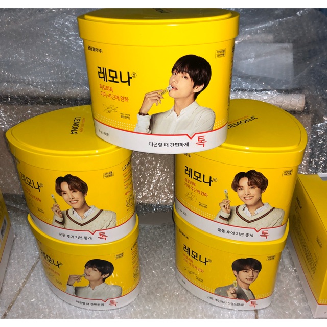 Jual BTS x LEMONA ( KALENG V , Jhope , Jin Baca Deskripsi ) | Shopee ...