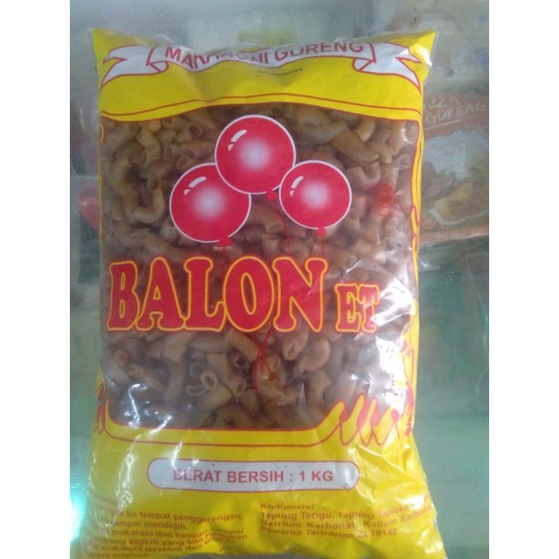 Jual Makaroni BALON 1kg | Shopee Indonesia