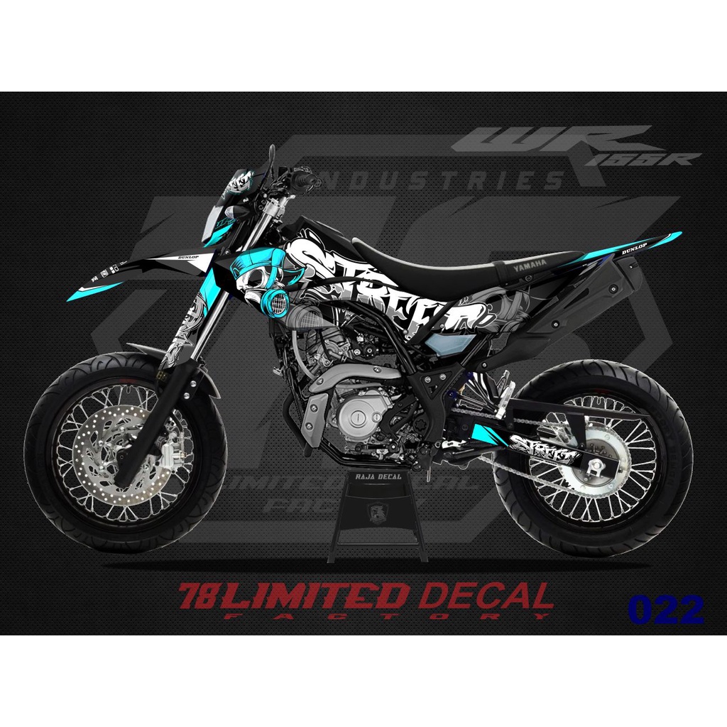 Jual Decal Sticker Yamaha WR 155 Fullbody_Stiker Dekal Yamaha WR Custom ...