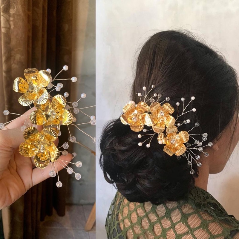 Jual semanggi C bali / semanggi bali / hiasan rambut | Shopee Indonesia