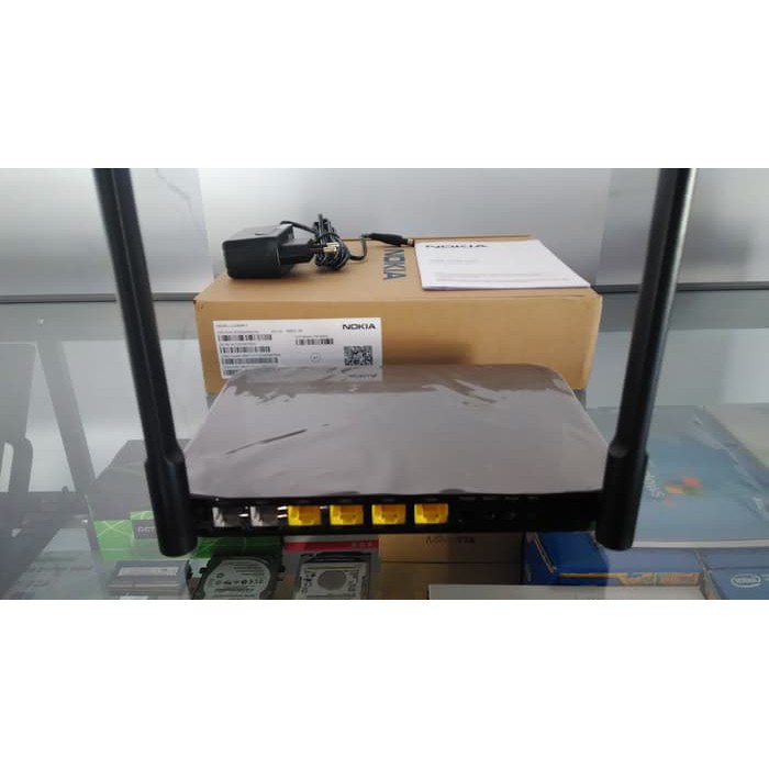 Jual Modem Router Indihome Nokia G-240W-F 2 Antena | Shopee Indonesia