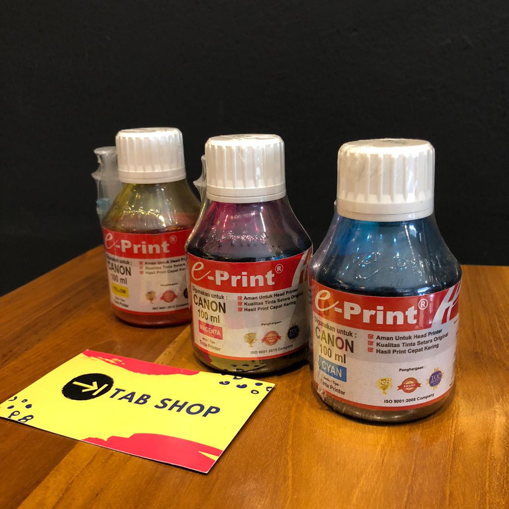Jual TAB SHOP - EPRINT REFILL TINTA BULK INK 100 ML - REFILL TINTA ...