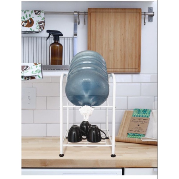 Jual rak dispenser rak galon susun 1 rak dispense rmurah rak dispenser ...