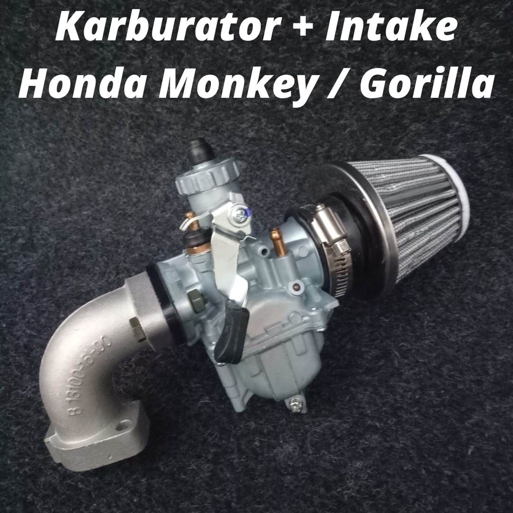 Jual Karburator + Intake Honda Monkey / Gorilla / Dax Skyteam Gazgas ...