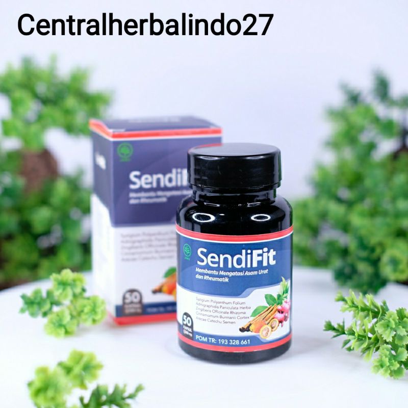 Jual SendiFit Acep Herbal Obat Asam Urat Rematik Nyeri Sendi Tulang ...