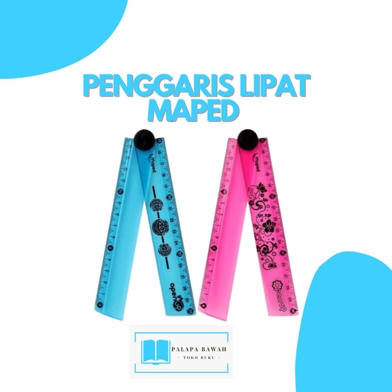 Jual MAPED FOLDABLE RULER GARISAN PENGGARIS LIPAT | Shopee Indonesia