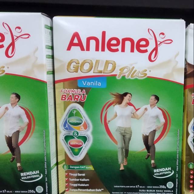 Jual Anlene gold plus rasa vanilla 250gr | Shopee Indonesia
