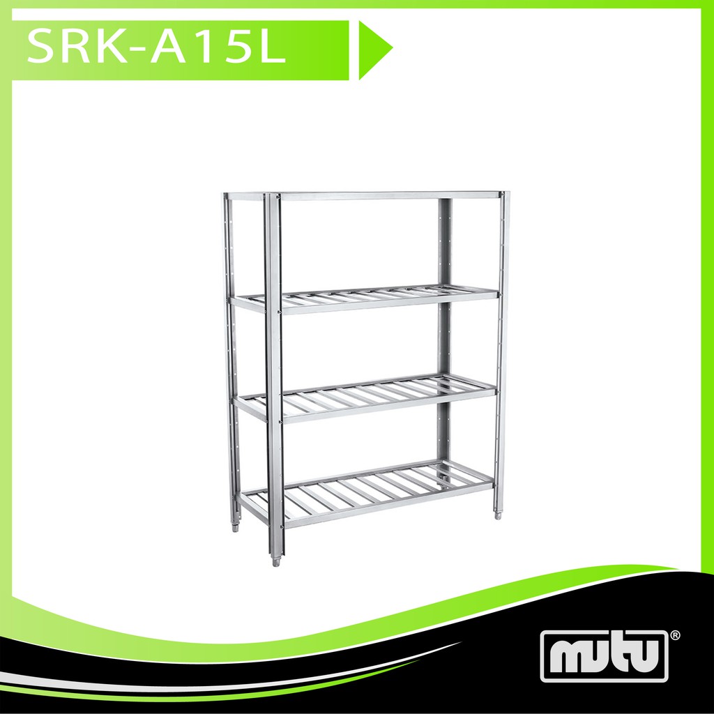 Jual rak barang|rak susun stainless steel mutu 1.5 Meter SRK-A15L ...