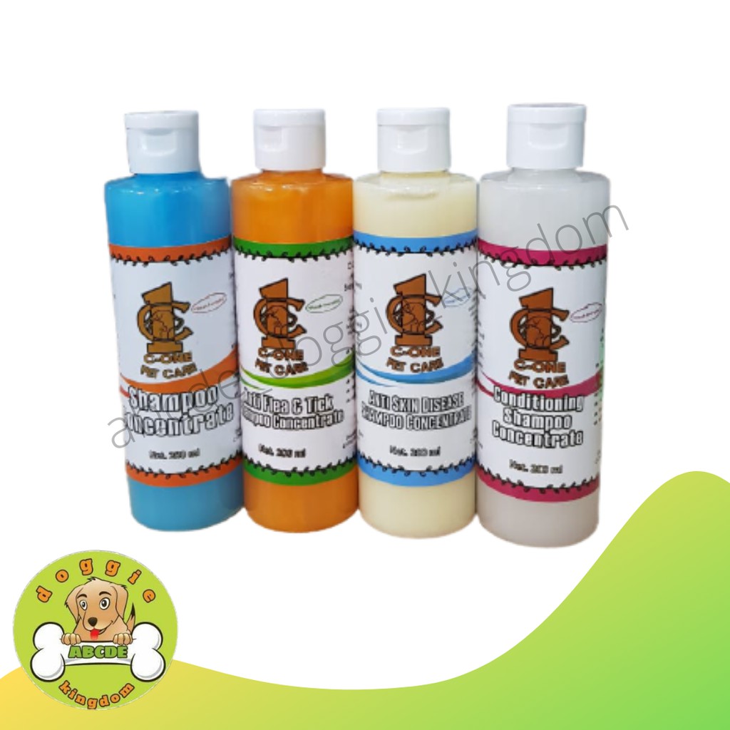 Jual C-ONE PET CARE SHAMPOO CONCENTRATE SHAMPO ANJING 200 ML | Shopee ...