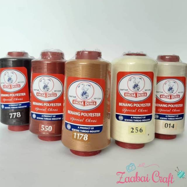 Jual BENANG OBRAS POLYESTER ANGSA DUNIA | Shopee Indonesia
