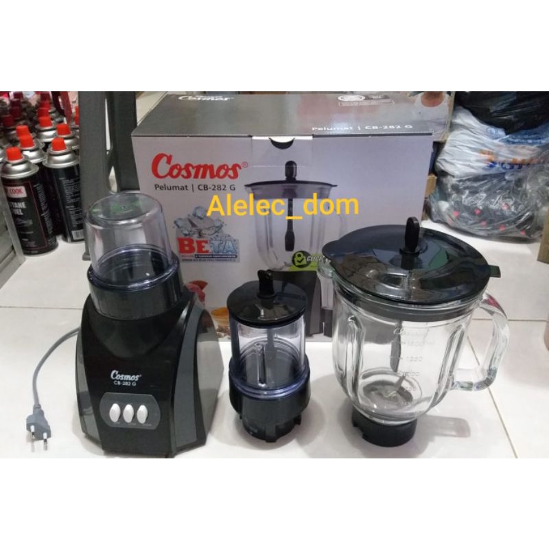 Jual Blender Cosmos Cb 282G 3 in 1 1,5L / Blender cosmos 3 in 1 Kaca 1,5L | Shopee Indonesia
