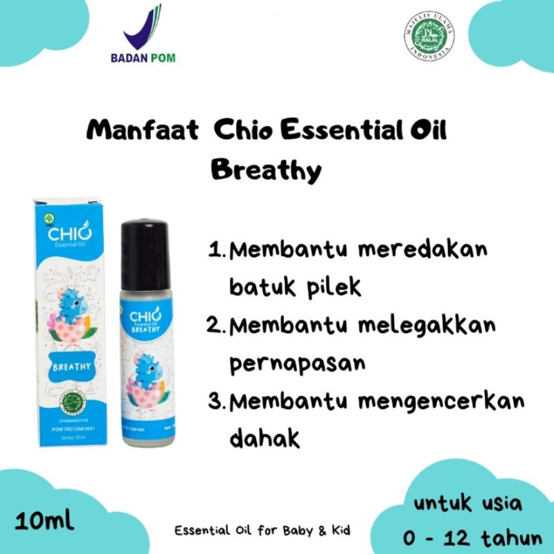 Jual Chio Essential Oil for baby & Kids- Minyak Roll On Essential Oil ...