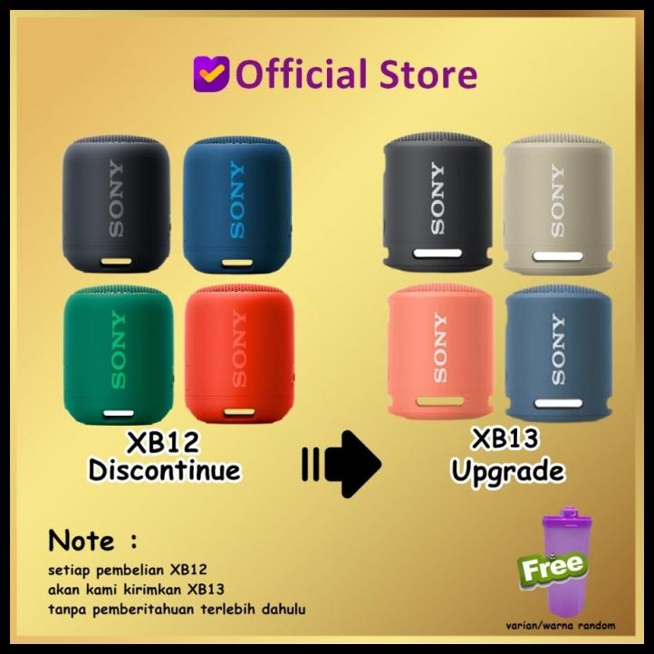 Jual Sony Srs-Xb12 Extra Bass Portable Bluetooth Speaker Srs Xb12 Xb 12 | Shopee Indonesia