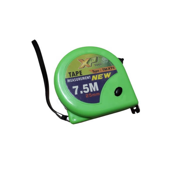 Jual ANEKA-Meteran 7.5M Manual Stop / Measuring Tape 7,5 Meter XP Tool ...