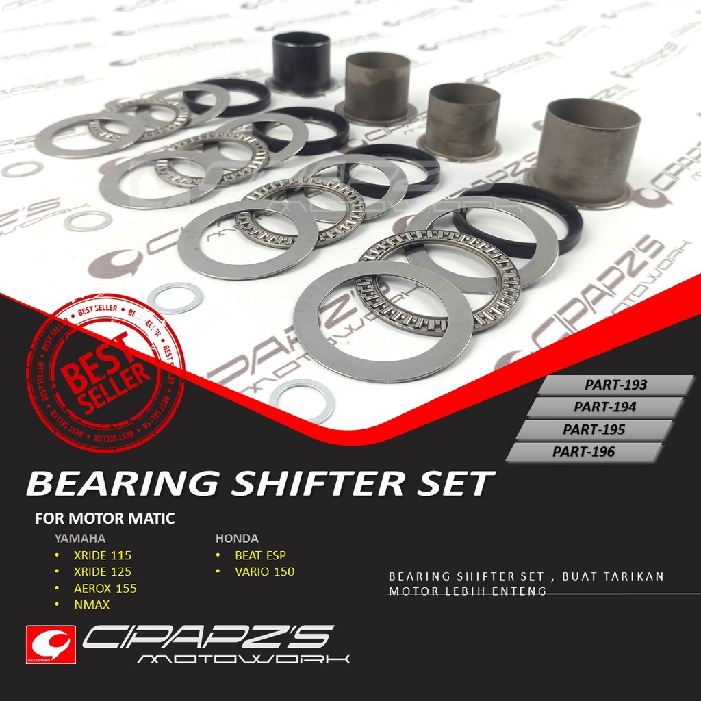Jual bearing shifter cvt pnp beat street beat esp vario x-ride 115 old ...