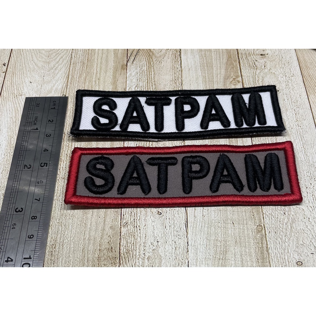 Jual Bordiran Satpam | Badge Timbul Satpam | Badge Security | Bordir ...