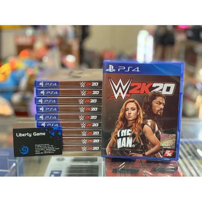 Jual Mi. PS4 W2K20 WWE20 WWE 20 WWE2K20 REG 3ASIAENGLISH | Shopee Indonesia